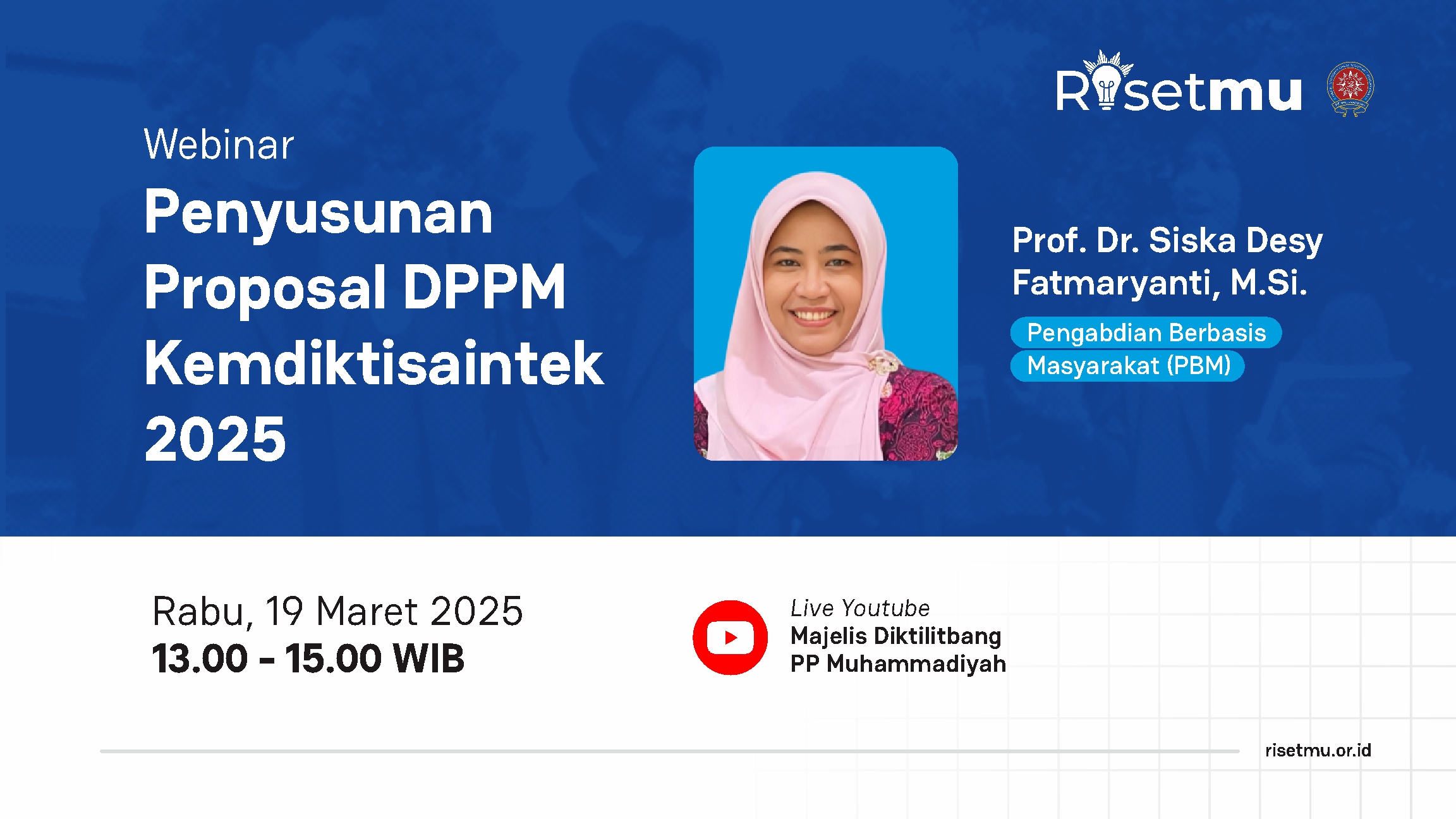 Webinar DPPM Kemendiktisaintek 2025 Bahas Strategi Penelitian Pengabdian Berbasis Masyarakat ...