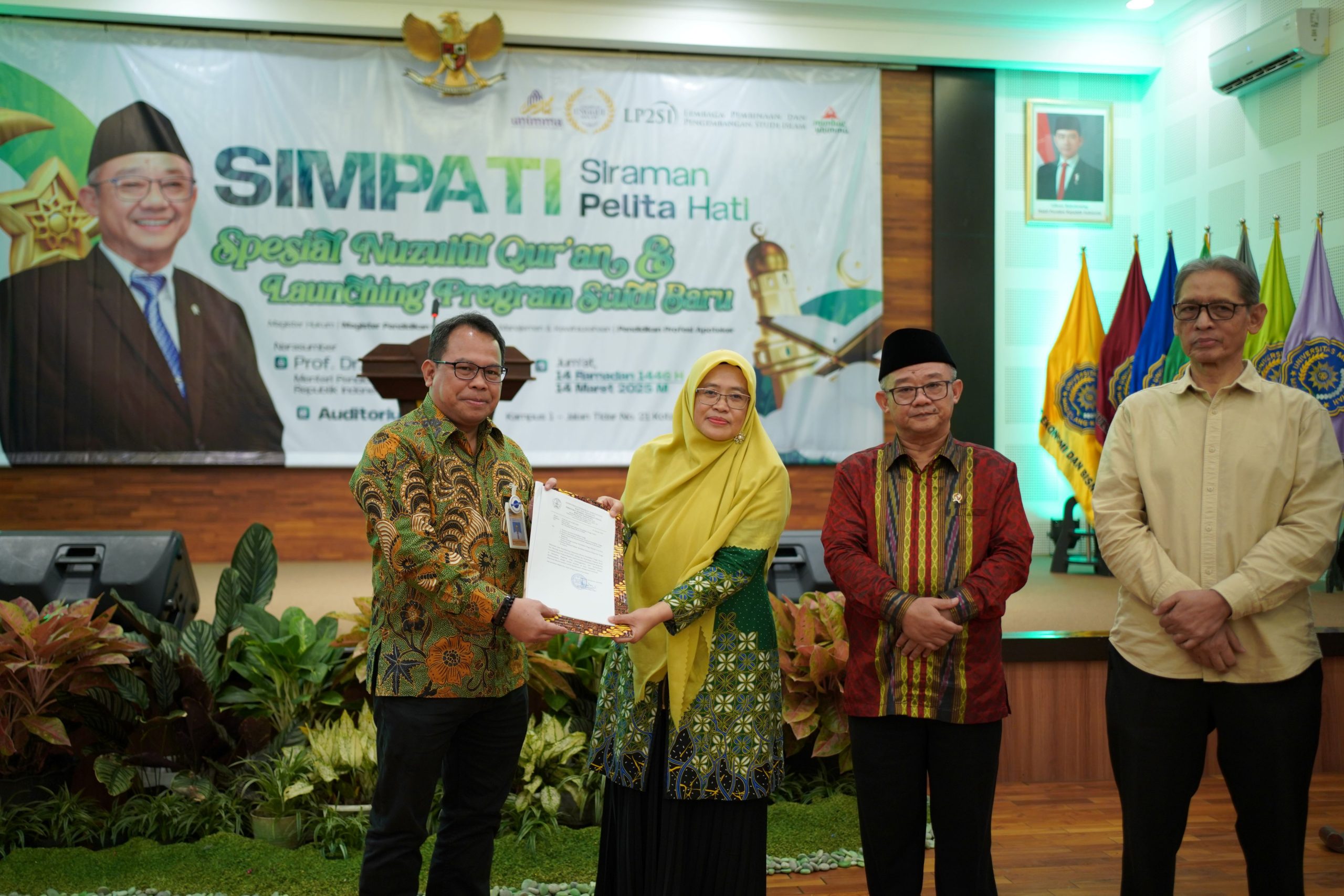 UNIMMA Terus Bergerak Maju: Menteri Dikdasmen RI Resmikan Empat Program ...