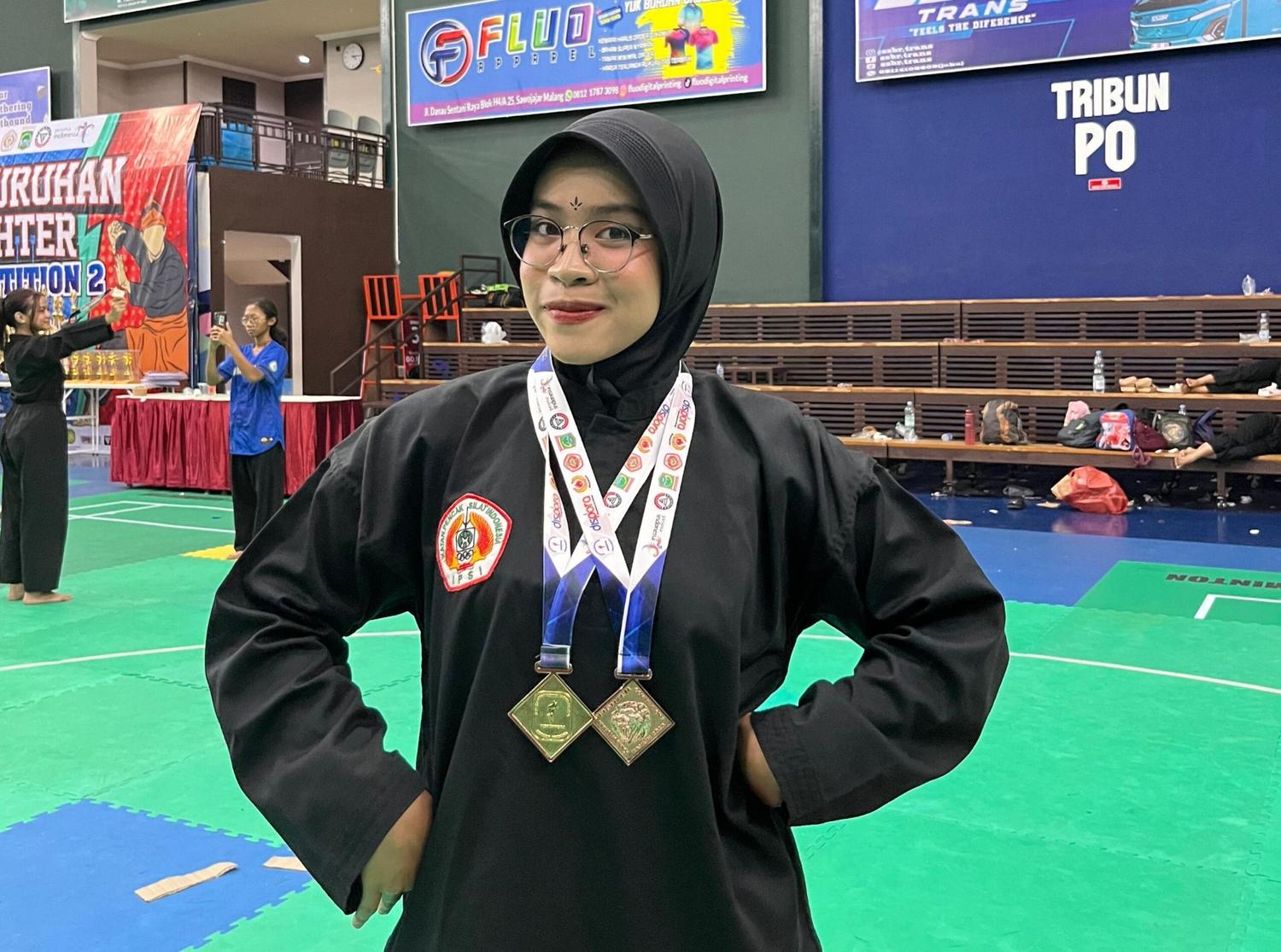 Zahra Novianti Sumbang Emas dan Perunggu untuk Umsida, Bidik Prestasi ...