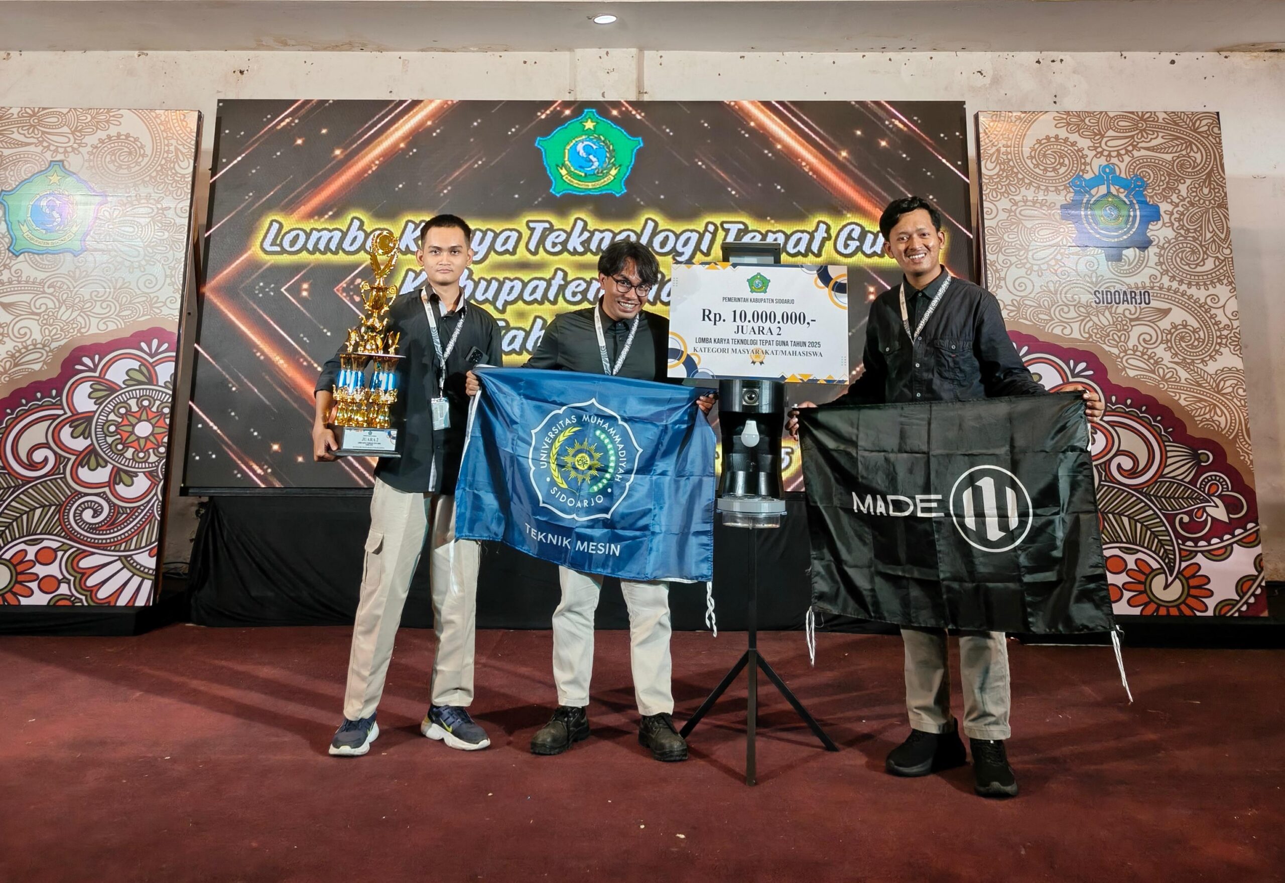 PLUTO, Inovasi Pengendali Hama Mahasiswa Umsida yang Sabet Juara 2 ...